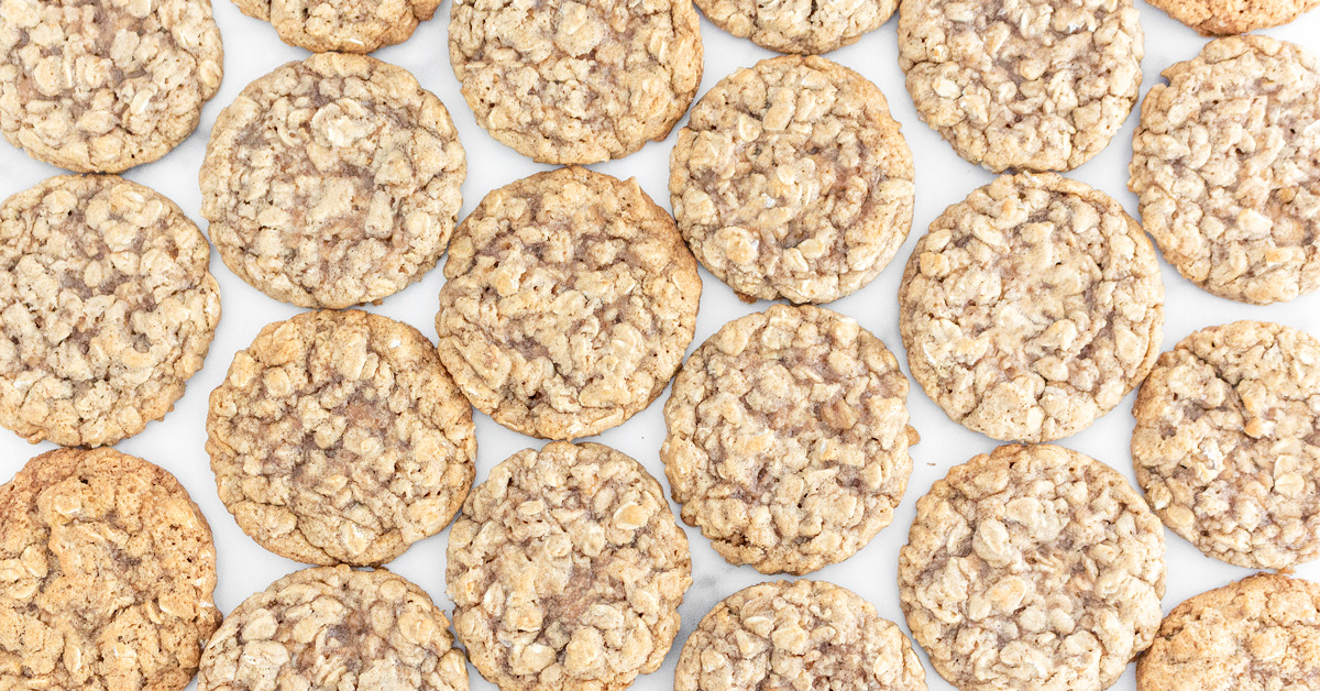 Classic Oatmeal Cookies • Sarahs Bake Studio