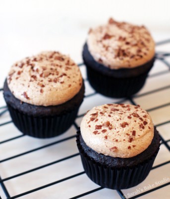 Chocolate 3 Musketeers Cupcakes • Sarahs Bake Studio