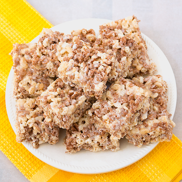 Marble Rice Krispies Treats • Sarahs Bake Studio