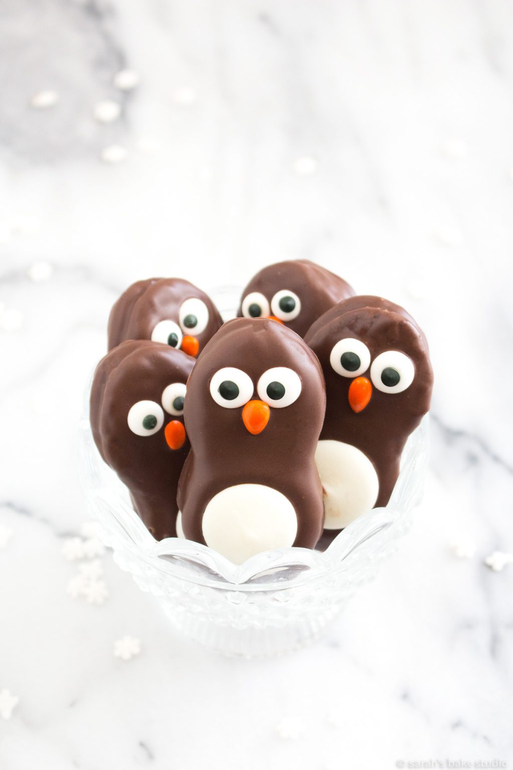 Penguin Nutter Butter Cookies • Sarahs Bake Studio