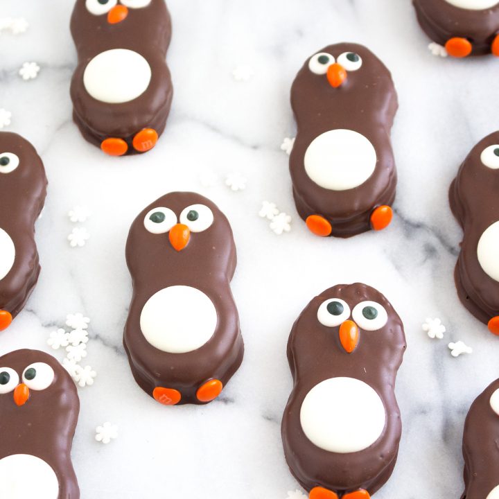 Penguin Nutter Butter Cookies • Sarahs Bake Studio