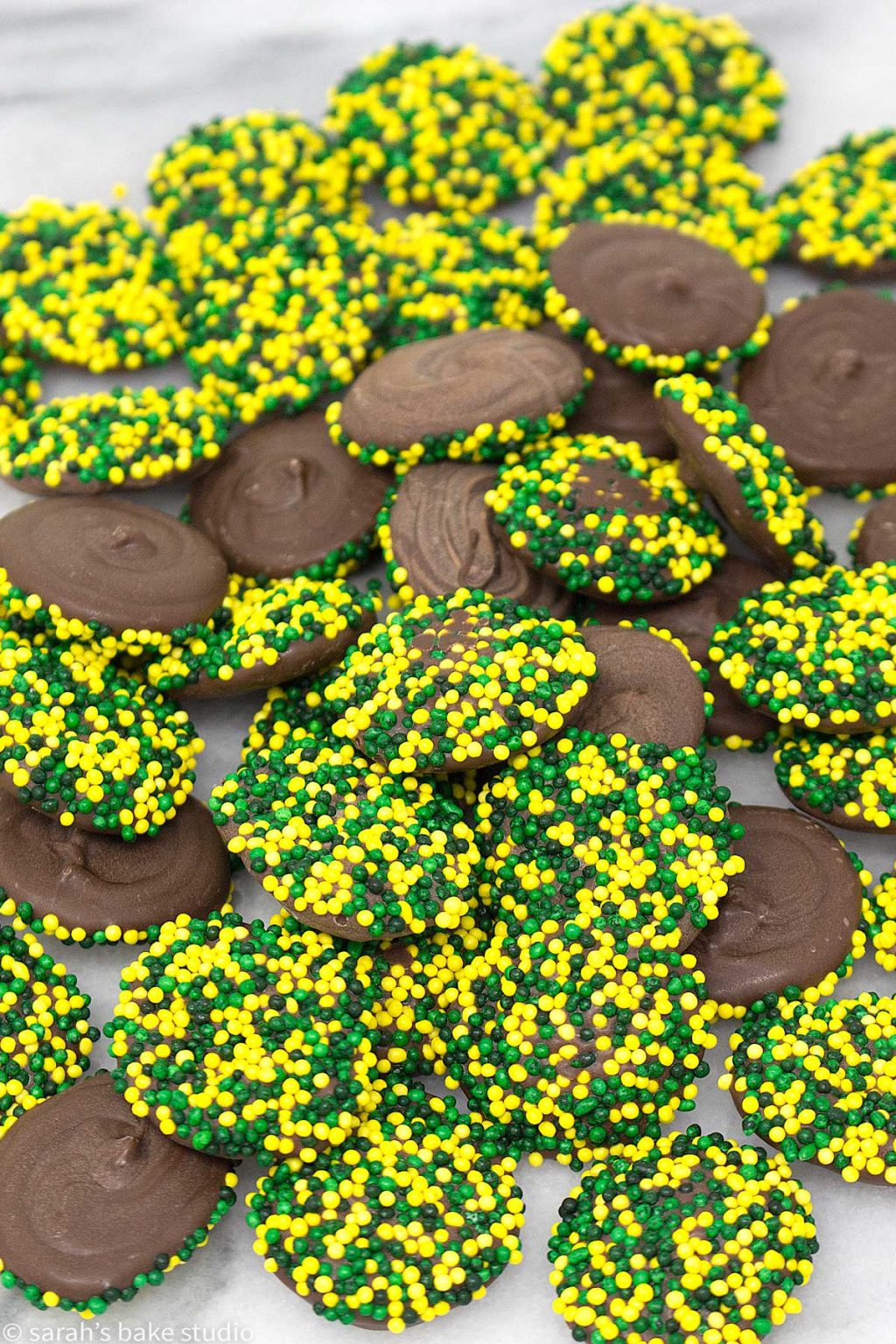 Homemade Chocolate Nonpareils • Sarahs Bake Studio