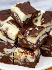 Four-Ingredient Fireball Fudge • Sarahs Bake Studio