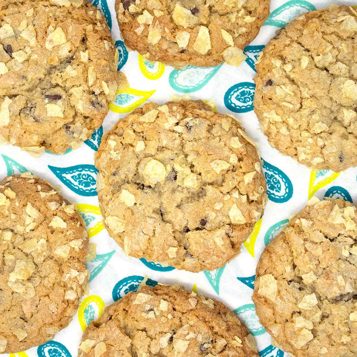 Potato Chip Chocolate Chip Cookies • Sarahs Bake Studio