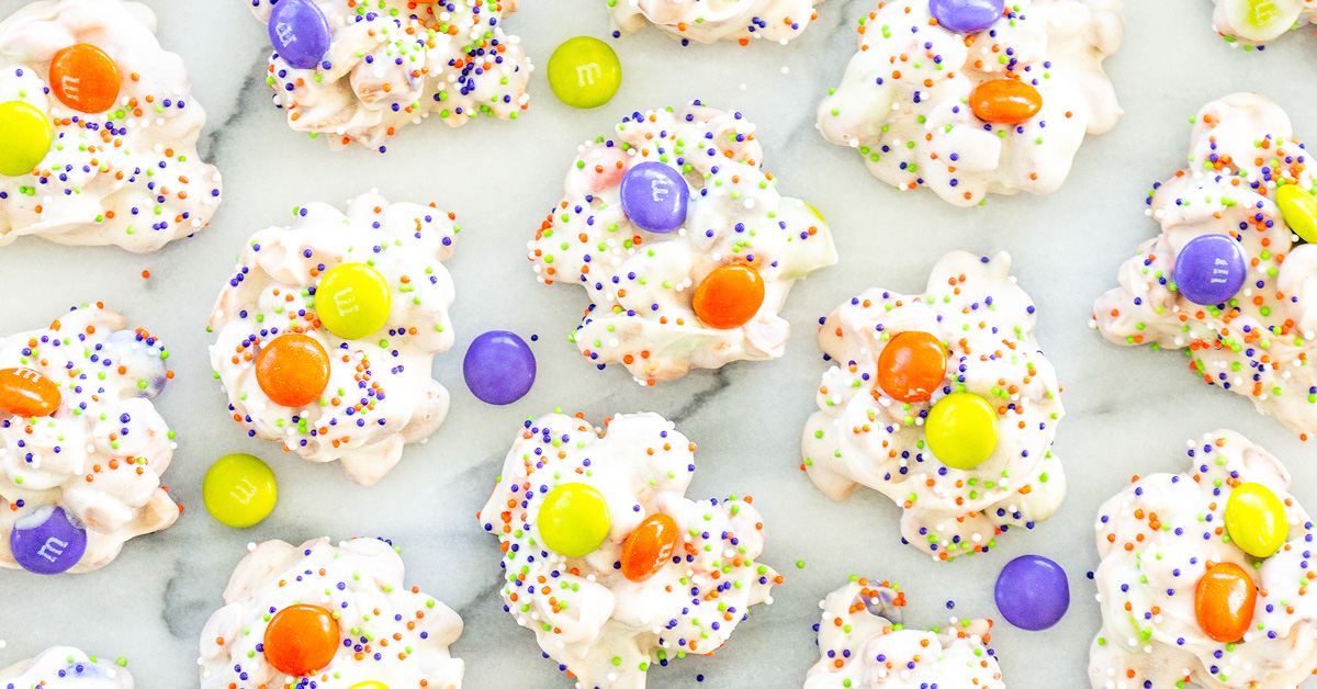 Monster Mash Crockpot Candy • Sarahs Bake Studio